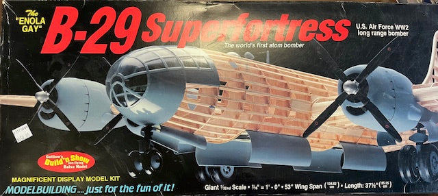 The "Enola Gay" - B-29 Superfortress - Giant 1/32 scale – Hillsboro Hobby Shop