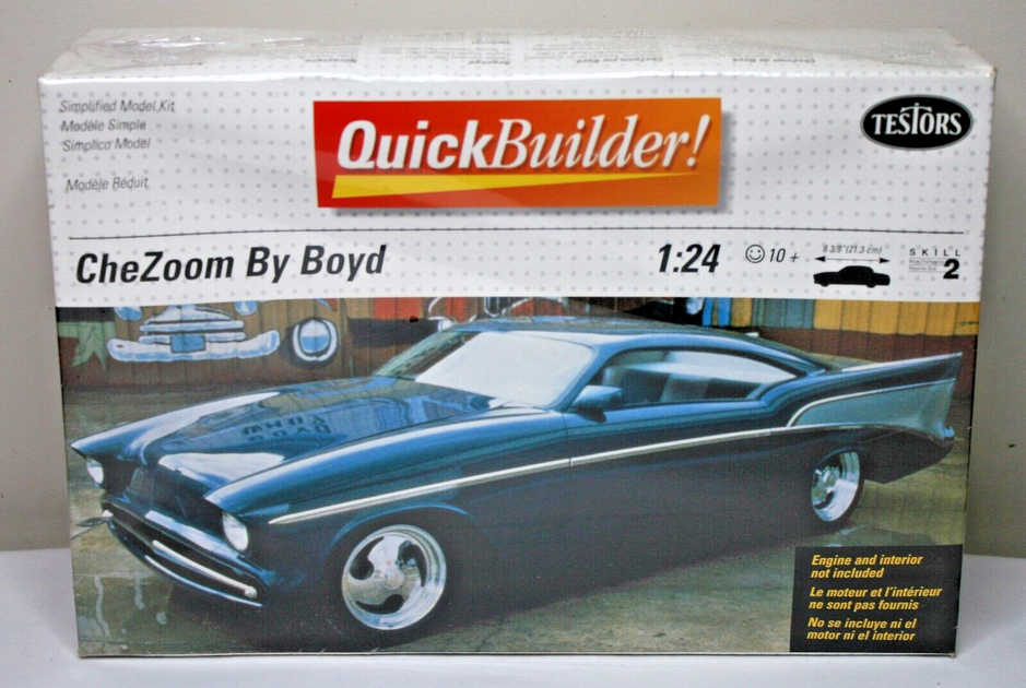 Quick Builder CheZoom by Boyd 1957 Chevy - 1/24 scale – Hillsboro Hobby ...