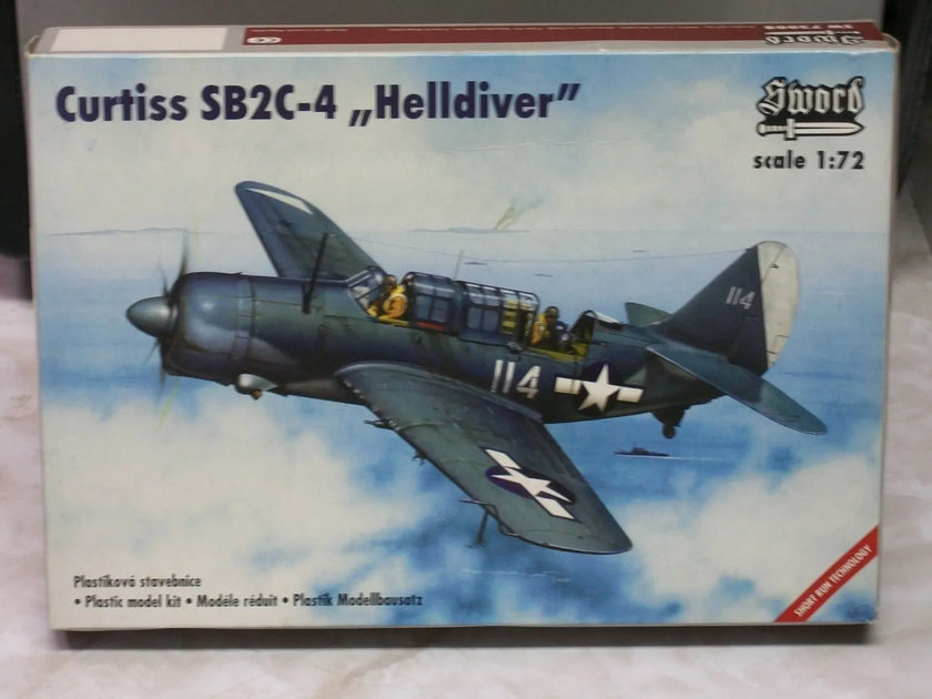 Curtiss SB2C-4 "Helldiver" - 1/72 scale – Hillsboro Hobby Shop