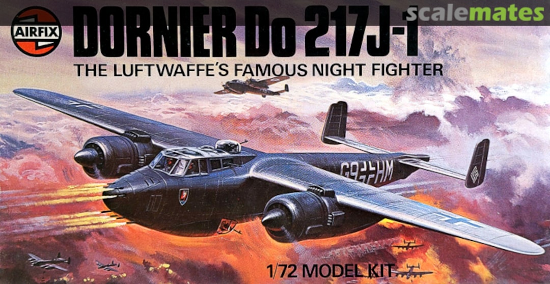 Dornier Do 217J-1- 1/72 scale (Series 4) – Hillsboro Hobby Shop
