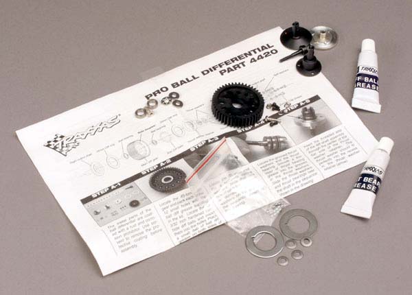 Ball differential, Pro-style (with bearings) – Hillsboro Hobby Shop