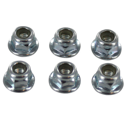 4mm Flanged Nylon Insert Lock Nut (6pcs) – Hillsboro Hobby Shop
