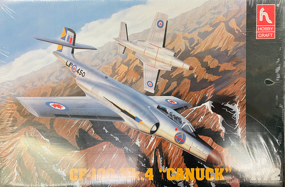 CF-100 Mk.4 "Canuck" 1:72 scale – Hillsboro Hobby Shop