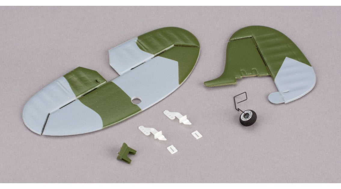 Complete Tail W/accy: Ultra-Micro Spitfire – Hillsboro Hobby Shop