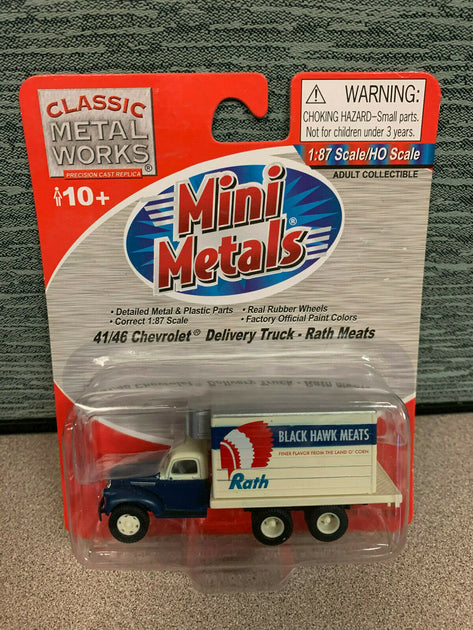 Mini Metals Rath Meats Delivery Truck – Hillsboro Hobby Shop
