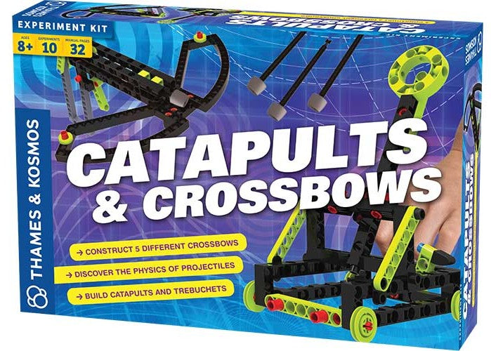 Catapults & Crossbows STEM Experiment Kit – Hillsboro Hobby Shop